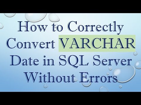 How to Correctly Convert VARCHAR Date in SQL Server Without Errors