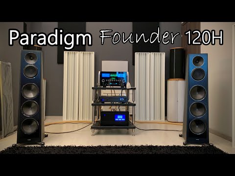 The PARADIGM Founder 120H Speakers | Audiophilepure