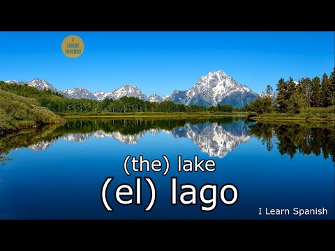 Spanish Vocabulary | Nature (Water) | I Learn Spanish