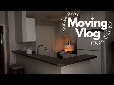 Moving VLOG: FIRST RESET IN MY NEW APARTMENT