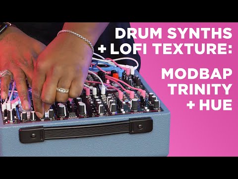 Modbap Modular Trinity 3-Channel Digital Drum Synth Array | Reverb