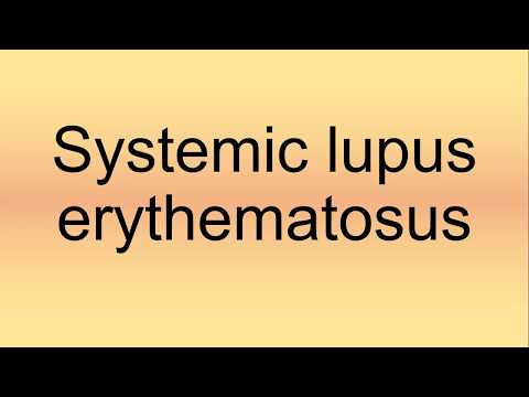 Systemic Lupus Erythematosus Pronunciation | How to Say | How to Pronounce