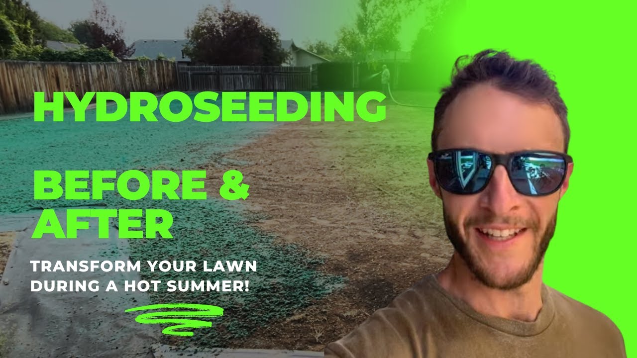 Stunning 6-Week Summer Hydroseeding Lawn Transformation in Boise, Idaho