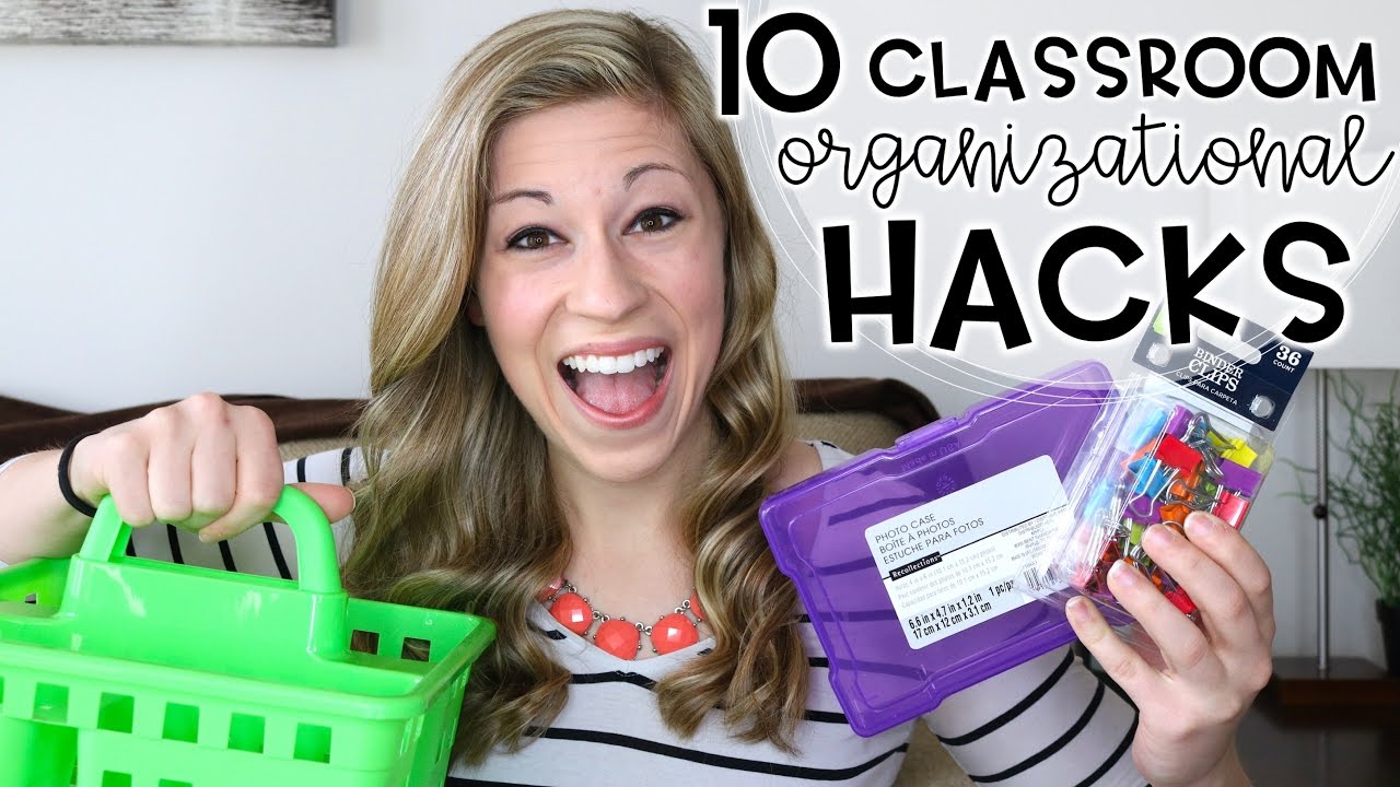 10 Classroom Organizational Hacks | That Teacher Life Ep 49
