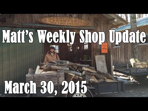 Matt's Weekly Shop Update - Mar 30 2015