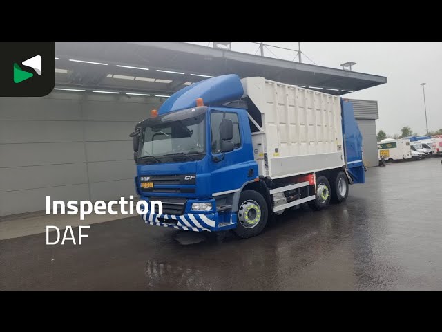 DAF CF75.250 6X2 Van Schijndel Type: VSAII-2025 / SCB1700 Garbage Truck - BAS World