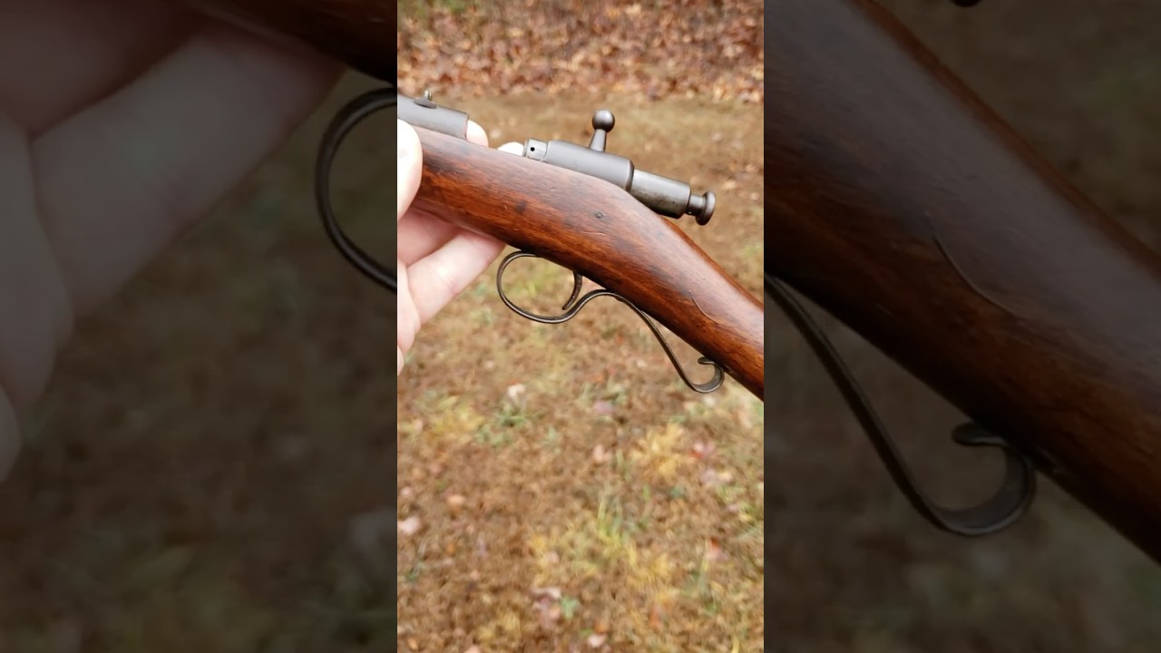 Winchester 1902 single shot rifle. 22 Short, and Long. #shortsyoutube