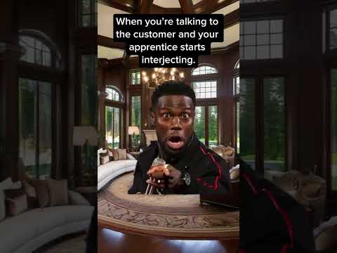 Apprentice Giving His Two Cents