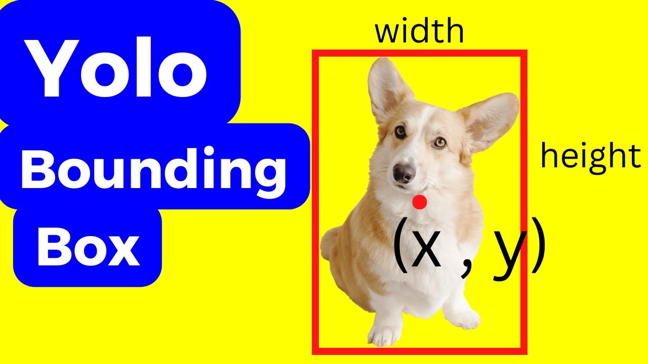 Interpretation of object detection bounding box coordinates for YOLO | Object detection using Python