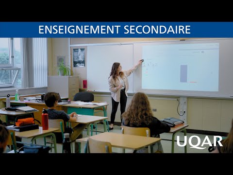 UQAR - Enseignement secondaire - Transforme ta passion en carrière!