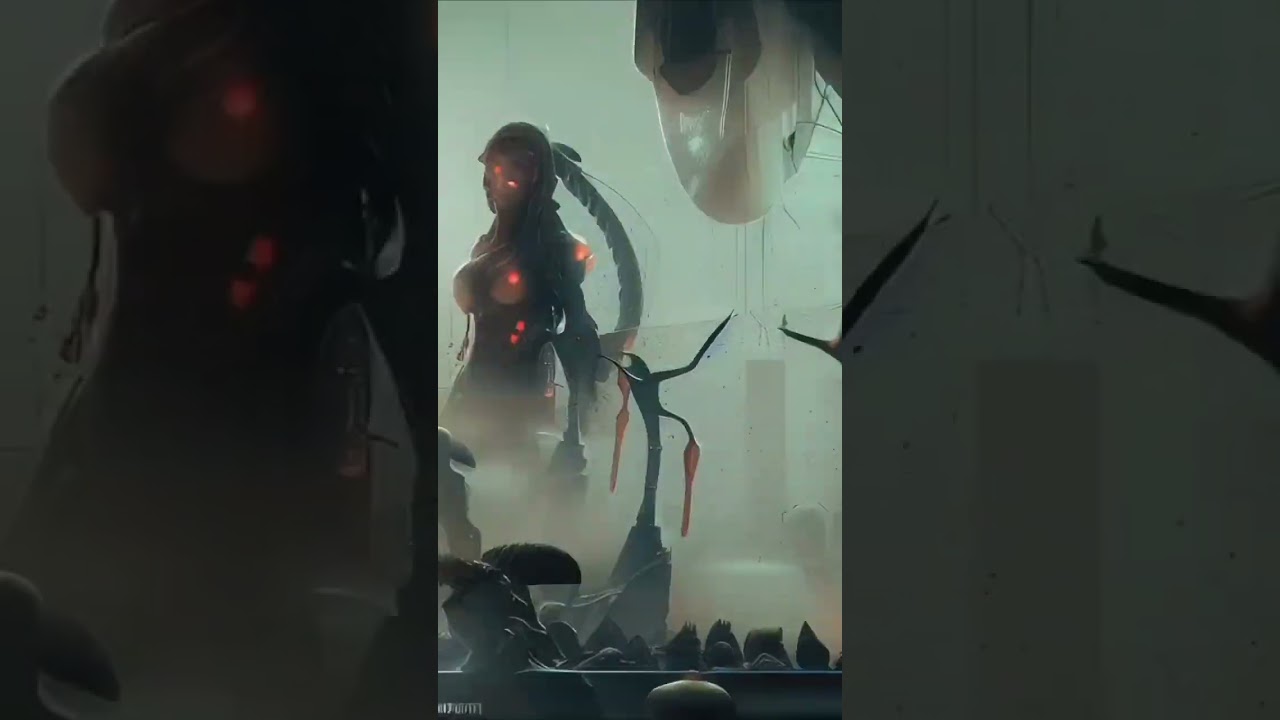 cybernetic evolution #stablediffusion#deforum #animation #cyborgart#animationart