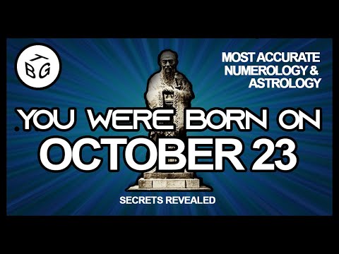 Born on October 23 | Numerology and Astrology Analysis