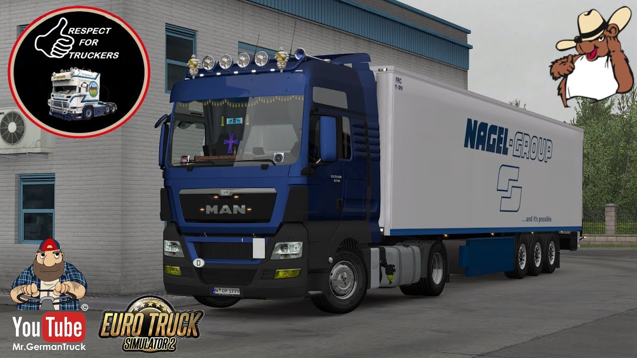 MAN TGX Reworked 1.44 - ETS 2