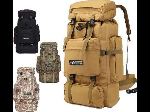 70L Outdoor Military Tactical Backpack