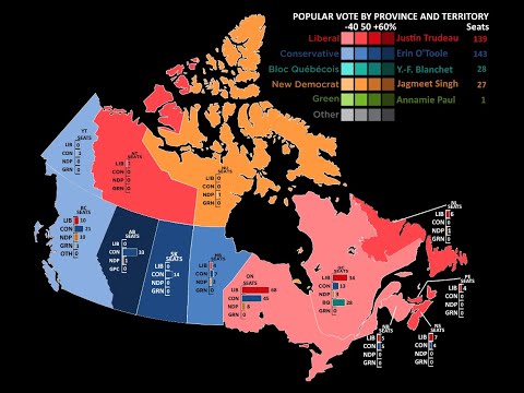 2021 Canadian Federal Election Forecast (September 1)