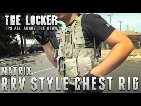 Matrix RRV Style Chest Rig [The Locker] Airsoft Evike.com