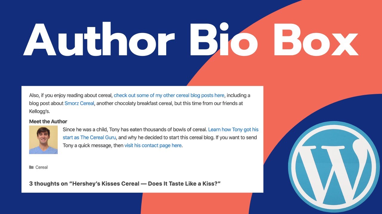 How To Automatically Add an Author Bio Box to Your WordPress Posts