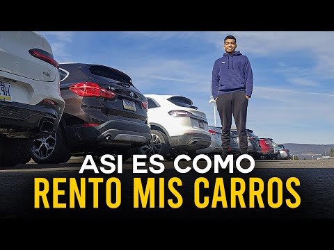 Asi es como RENTO MIS CARROS en ESTADOS UNIDOS ¿CUANTO GANO?