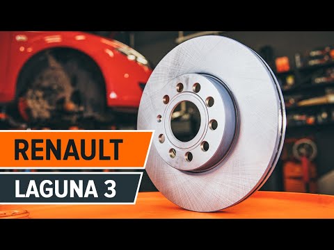 Comment remplacer des disques de frein avant et plaquettes de frein sur une RENAULT LAGUNA 3