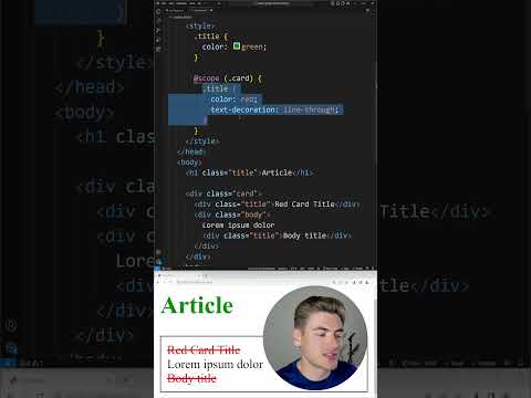 This CSS Feature Replaces CSS-In-JS