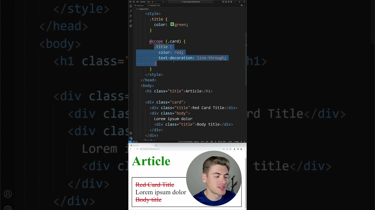 This CSS Feature Replaces CSS-In-JS