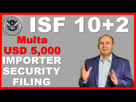 ⭐️ISF 10+2⭐️ IMPORTER SECURITY FILING✅
