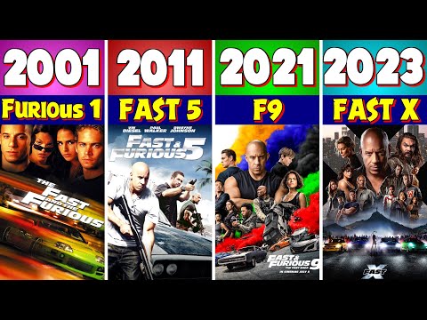 All Fast And Furious Movies By Release Date