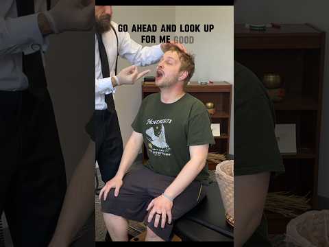 Weird Sinus Technique #chiropractor #chiropractic #pennsylvania #painrelief
