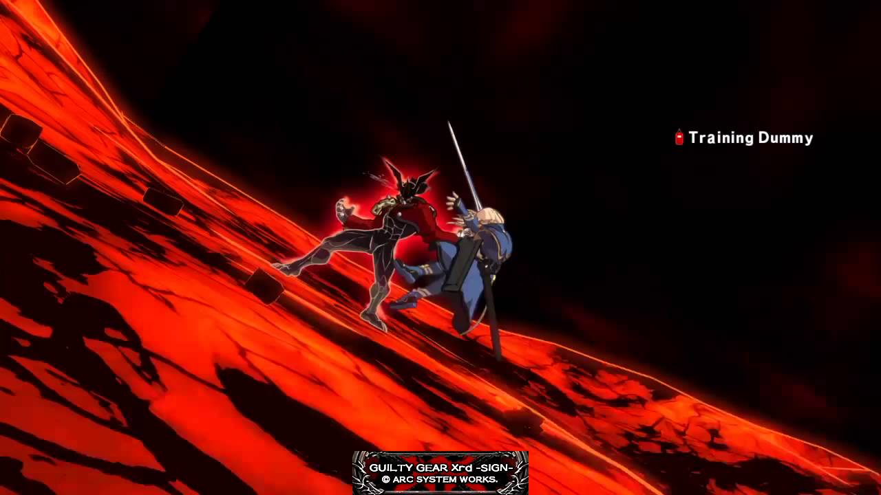 GUILTY GEAR Xrd Sol Badguy Dragon Install Instant kill