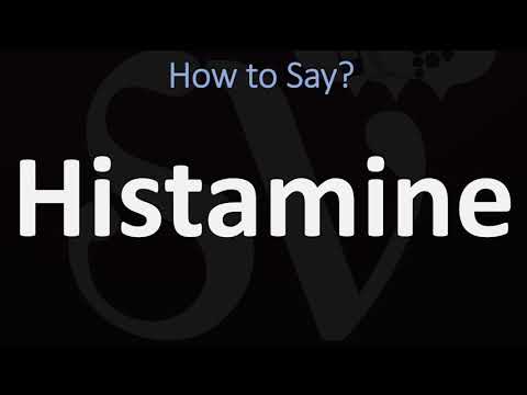 How to Pronounce Histamine? (CORRECTLY)