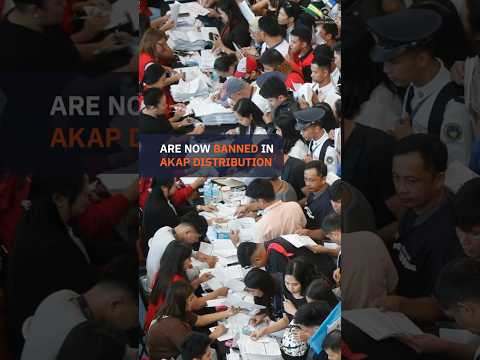 Politicians, political materials banned in AKAP distribution