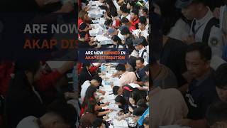Politicians, political materials banned in AKAP distribution