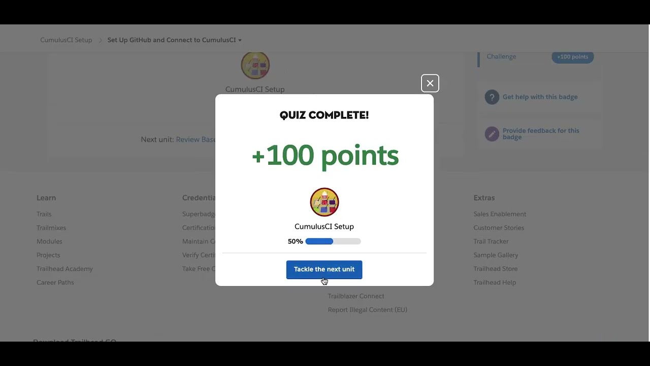Set Up GitHub and Connect to CumulusCI | CumulusCI Setup | Build Applications with CumulusCI | SF