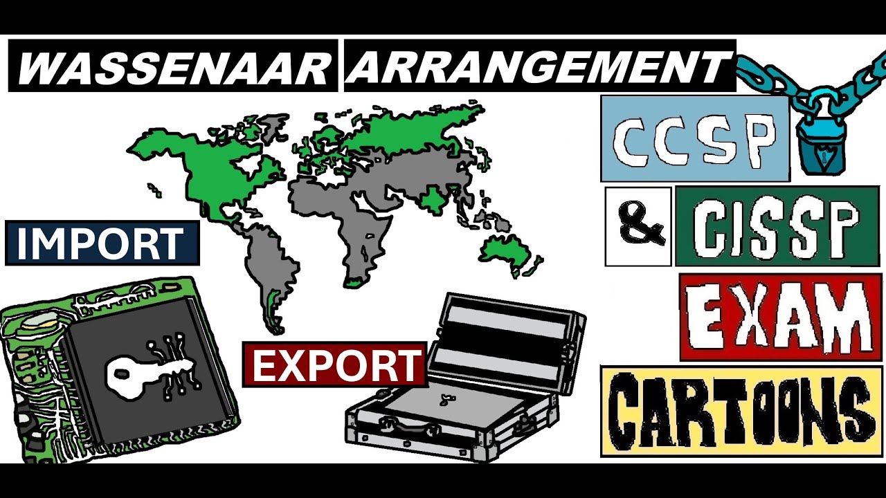 CISSP CCSP Wassenaar Arrangement Import Export Controls Law #cybersecurity #cissp #ccsp #wassenaar