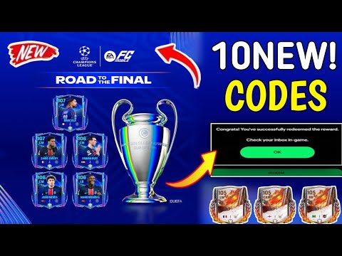 ⚠️ SURPRISE ⚠️ FC MOBILE REDEEM CODES 2025 _ FC MOBILE CODES 2025