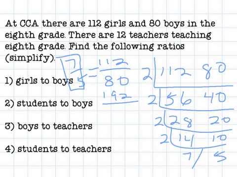 Lesson 5.4: Ratio and Rate