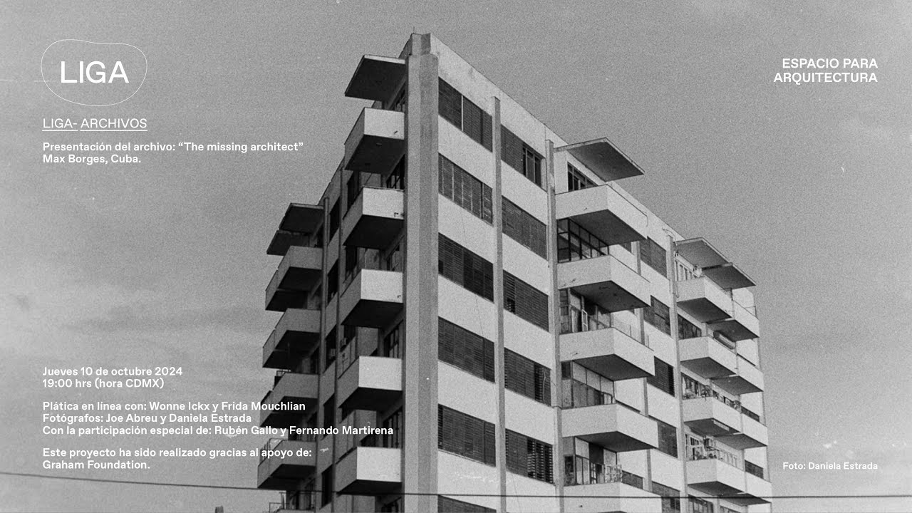VVAA: El archivo Max Borges Recio / El arquitecto desaparecido [Panel ...