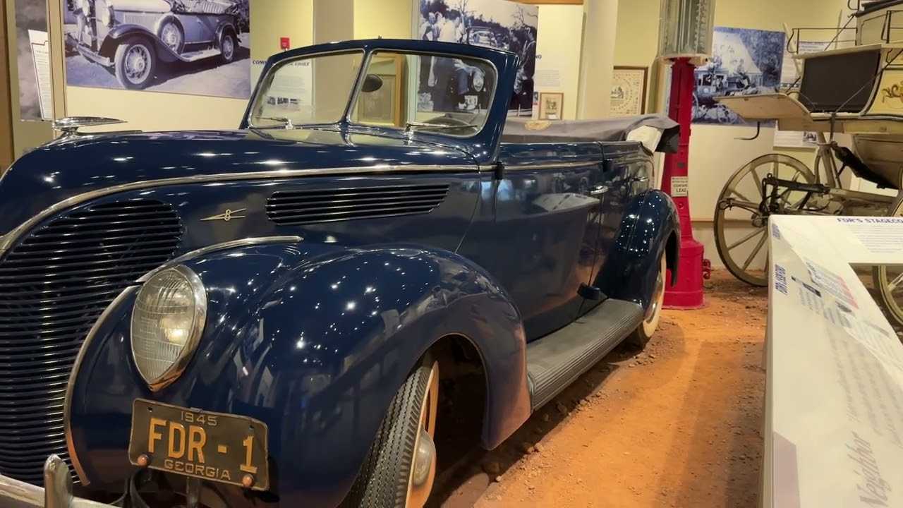 FDR's Little White House in Warm Springs, GA and Eating at Breaking Bread in Hamilton, GA