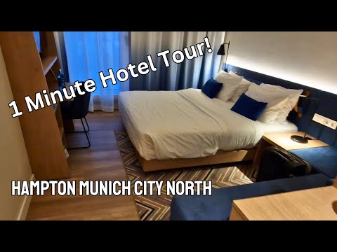 Discover Hampton Munich City North - A Quick 1-Minute Hotel Tour!