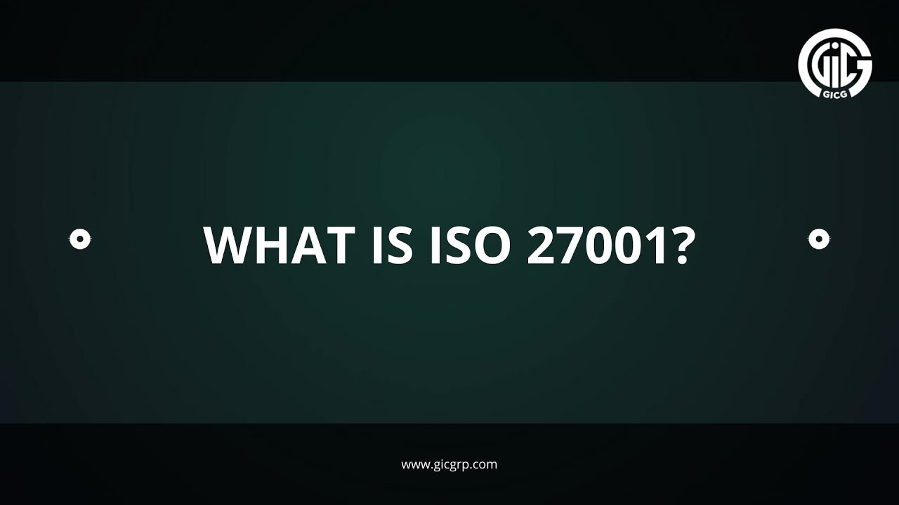 What is iso 27001?