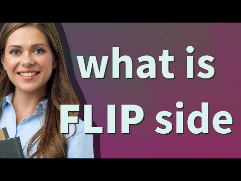 Flip side | meaning of Flip side
