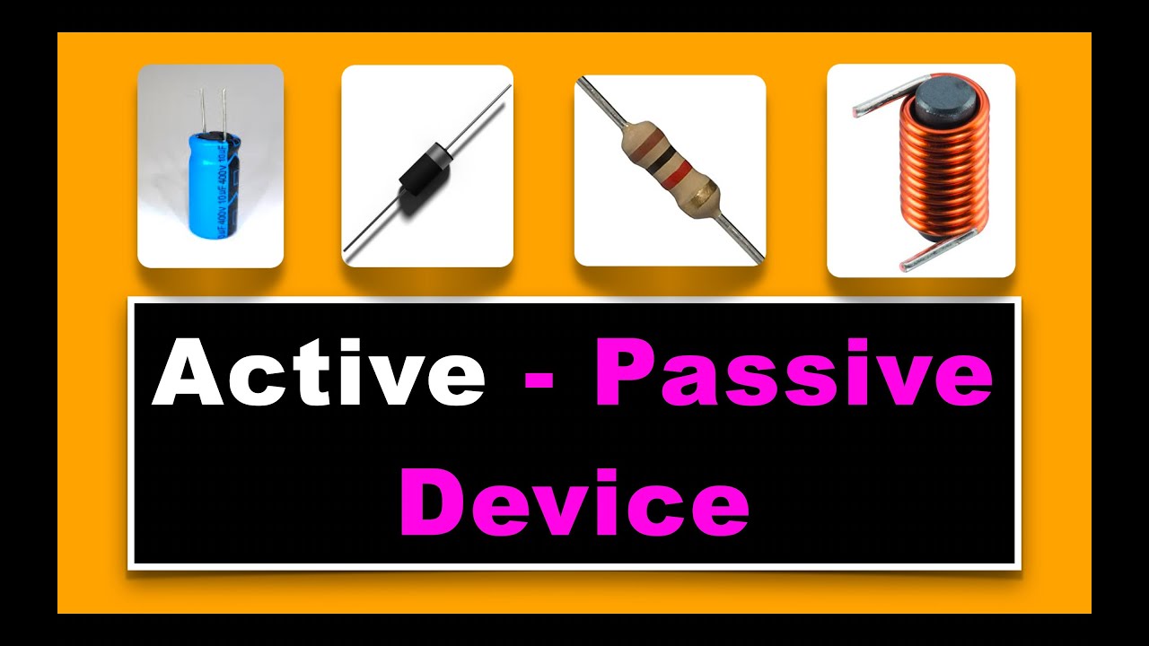 What are Active and Passive elements ? #electronics #electrical #engineering