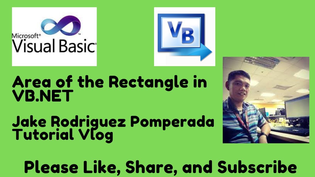 Area of Rectangle in VB NET