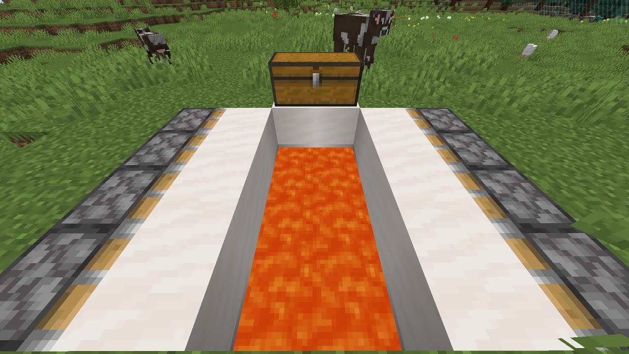 Minecraft Chest Trap Tutorial!