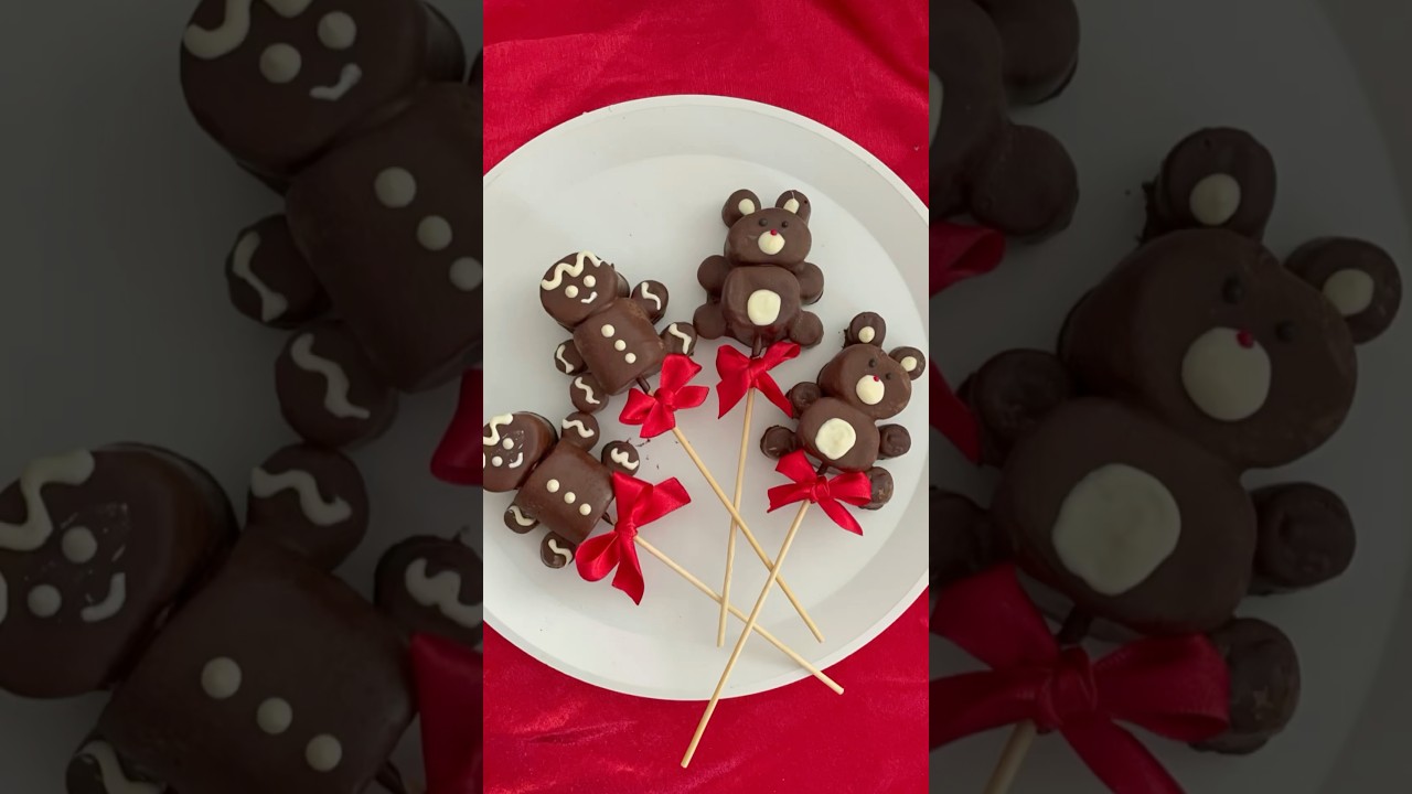 🧸🍫Bombones con Cubiertos de Chocolate I Cocina para el Corazón  #navidad #postres #bombones