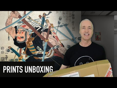 Japanese Woodblock Prints Unboxing