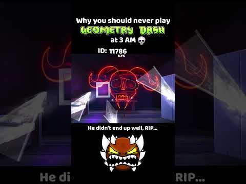 Geometry Dash At 3AM Be Like... #shorts