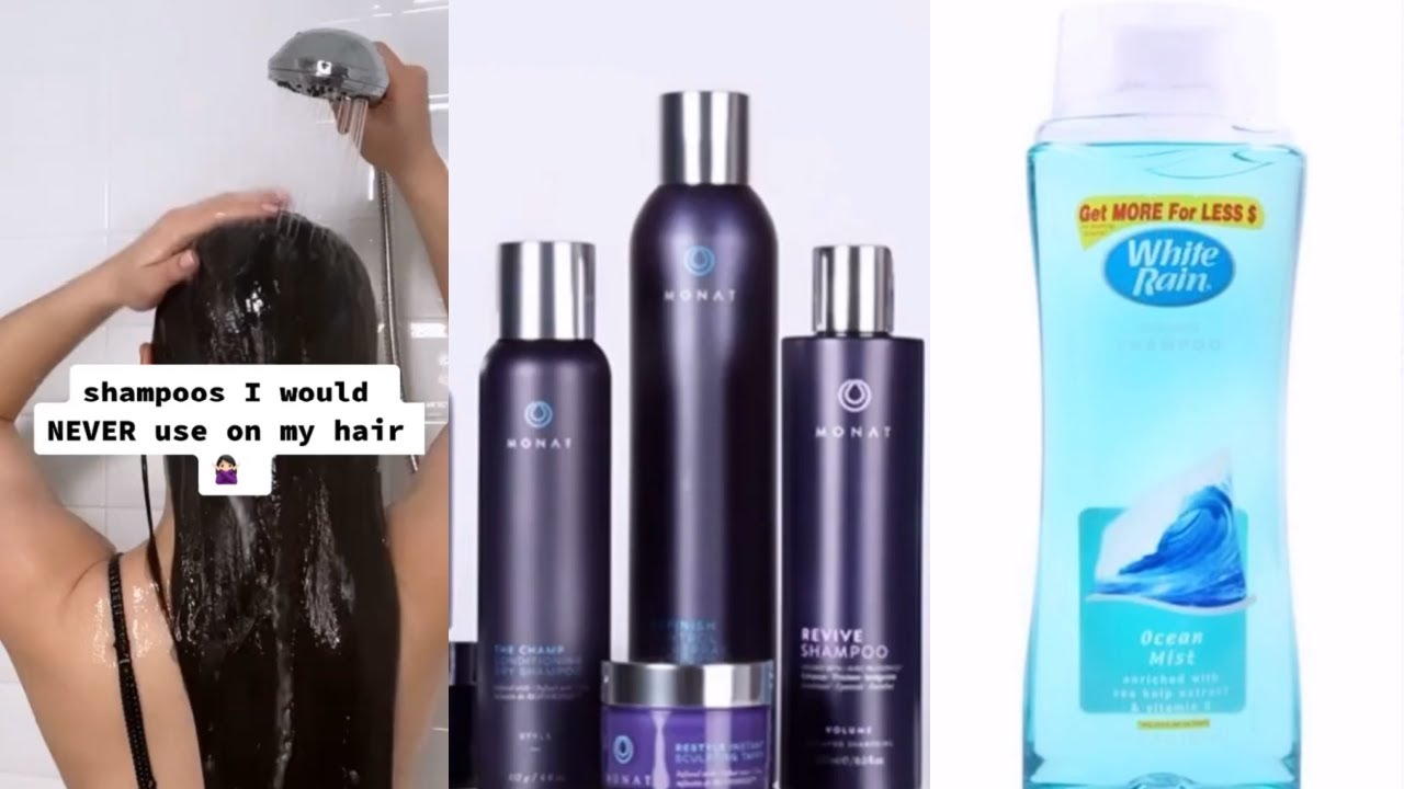 SHAMPOOS I WOULD NEVER USE ON MY HAIR #HAIR #SHAMPOO #SHORTS