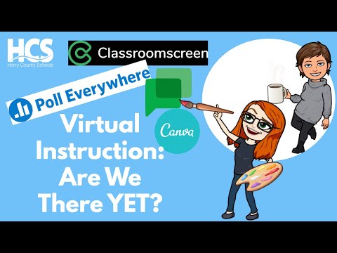 Virtual Instruction: Using Classroom Screen for Student Engagement | Classroom Screen Tutorial