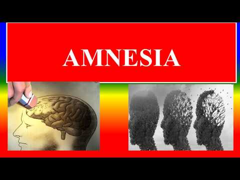 AMNESIA - Meaning , definition , types - Applied psychology for Nursing